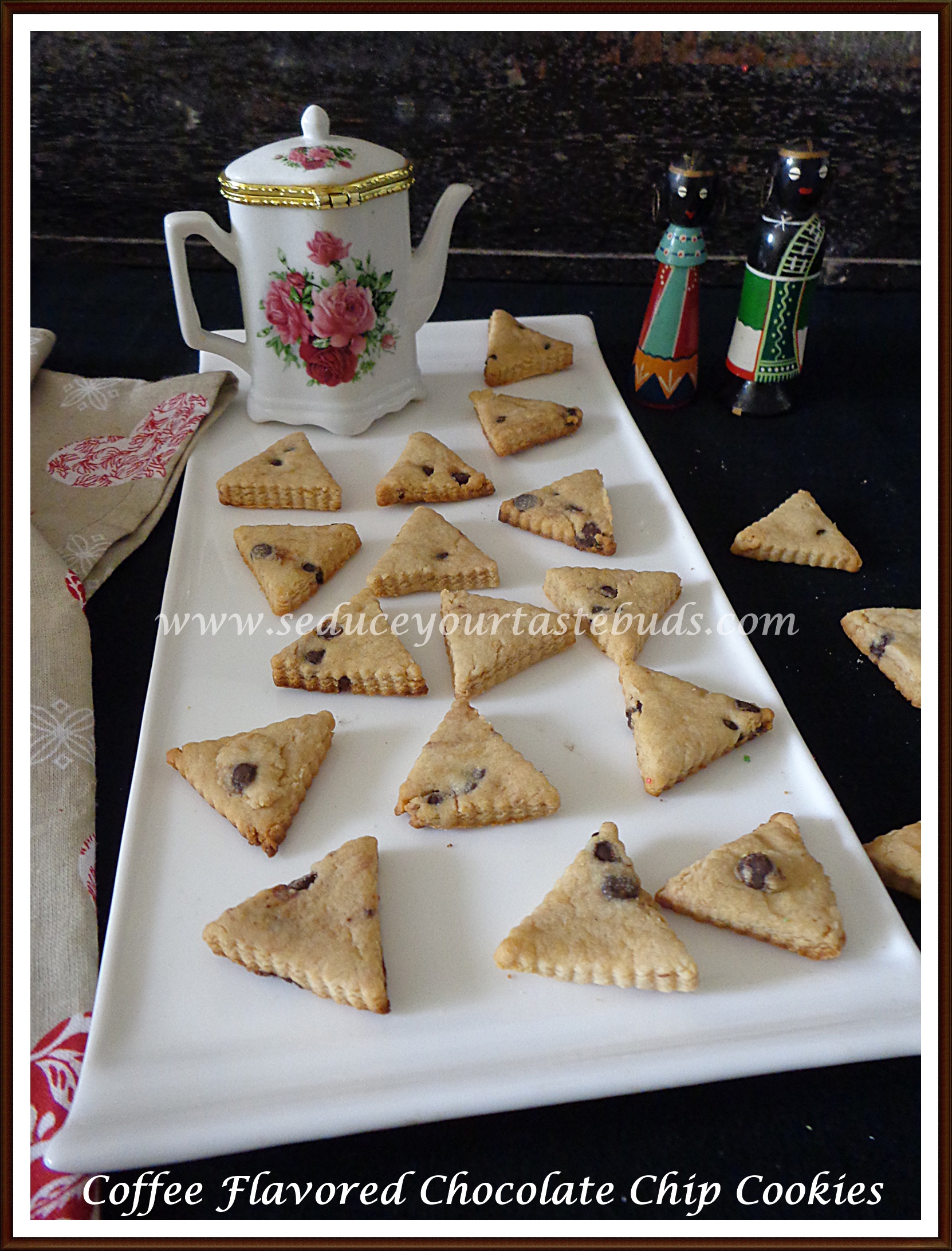 Coffee Flavored Chocolate Chip Cookies - Seduce Your Tastebuds...
