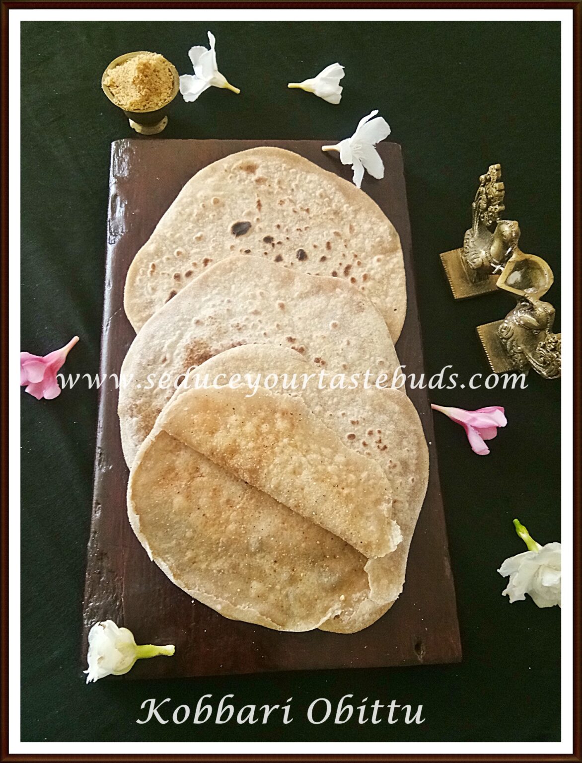 Xtra Special Kobbari Obittu Recipe - Seduce Your Tastebuds...