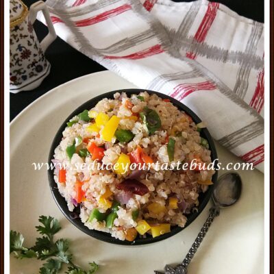 Quinoa Roti Wrap Recipe - Seduce Your Tastebuds...